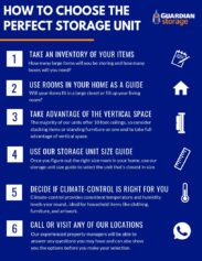 Downloadable Information | Guardian Self Storage | Pittsburgh & Colorado