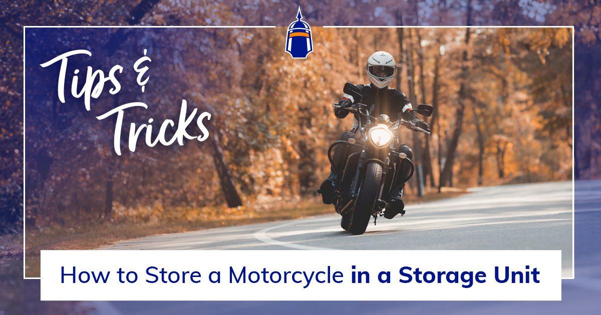How to Store a Motorcycle in a Storage Unit | Guardian Storage ...