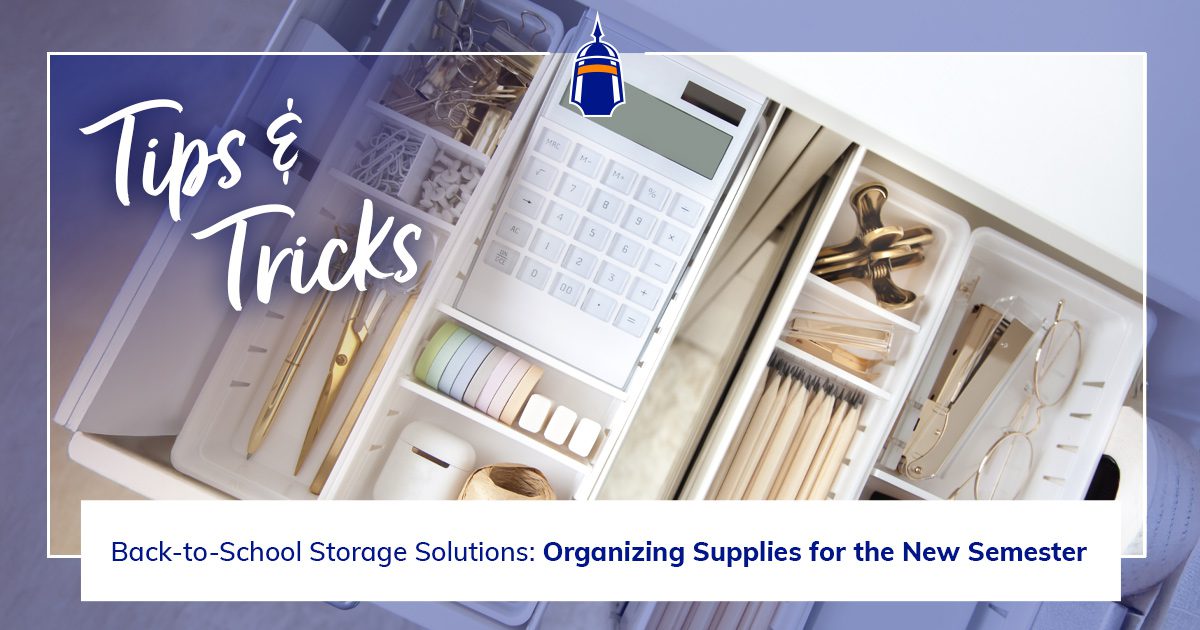 Back-to-School Storage Solutions: Organizing Supplies for the New Semester