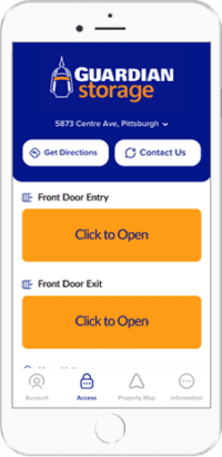 Get The Guardian Storage App! | Guardian Storage | Pittsburgh & Colorado
