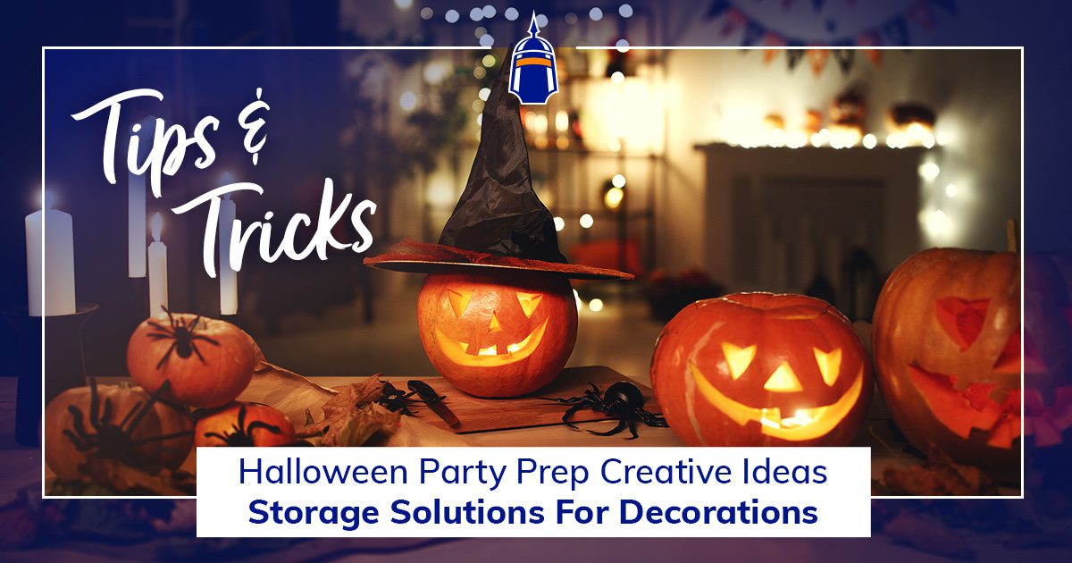 Halloween Party Prep: Creative Ideas & Storage Solutions for Decorations