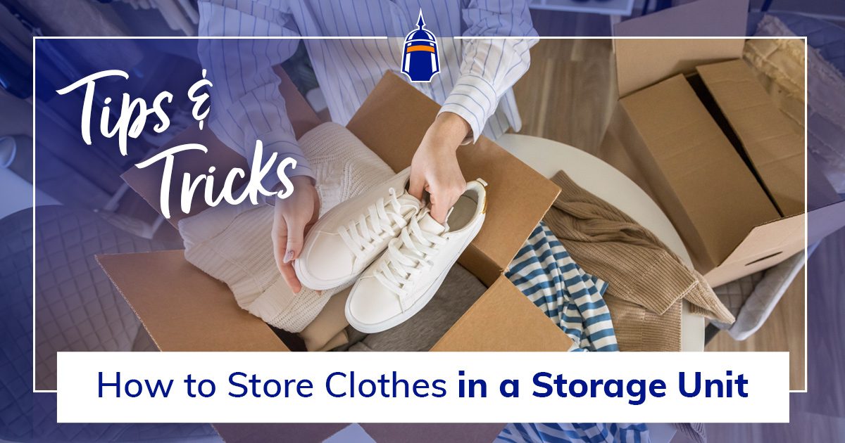 How To Store Clothes in a Storage Unit | Guardian Storage