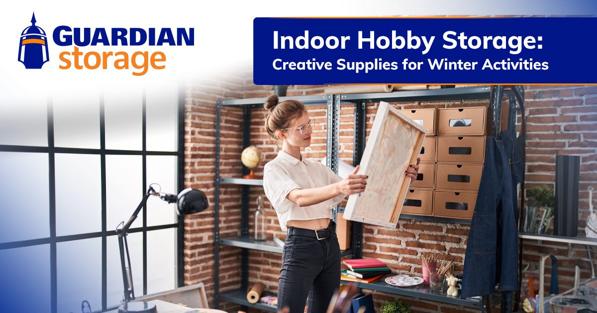 Indoor Hobby Storage: Creative Supplies for Winter Activities