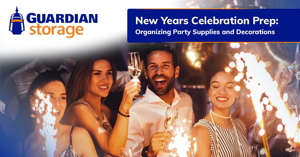 New Year’s Celebration Prep: Organizing Party Supplies and Decorations