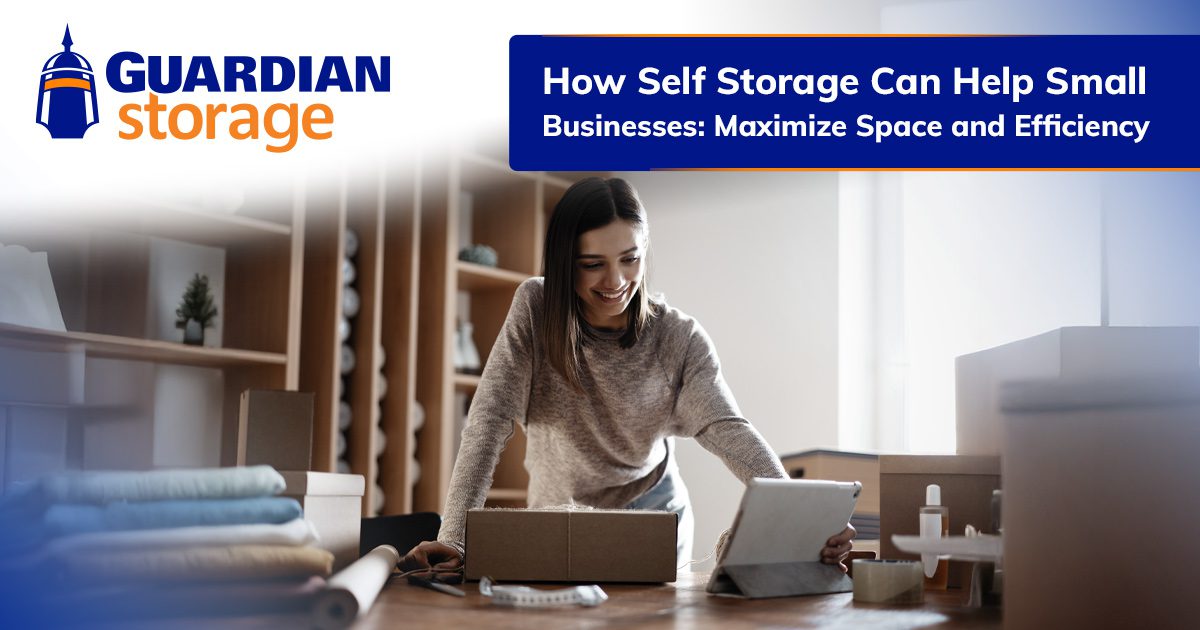 How Self Storage Can Help Small Businesses