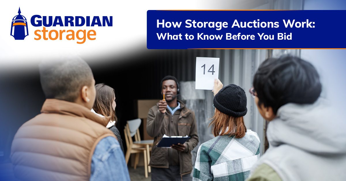 How Storage Auctions Work: What to Know Before You Bid